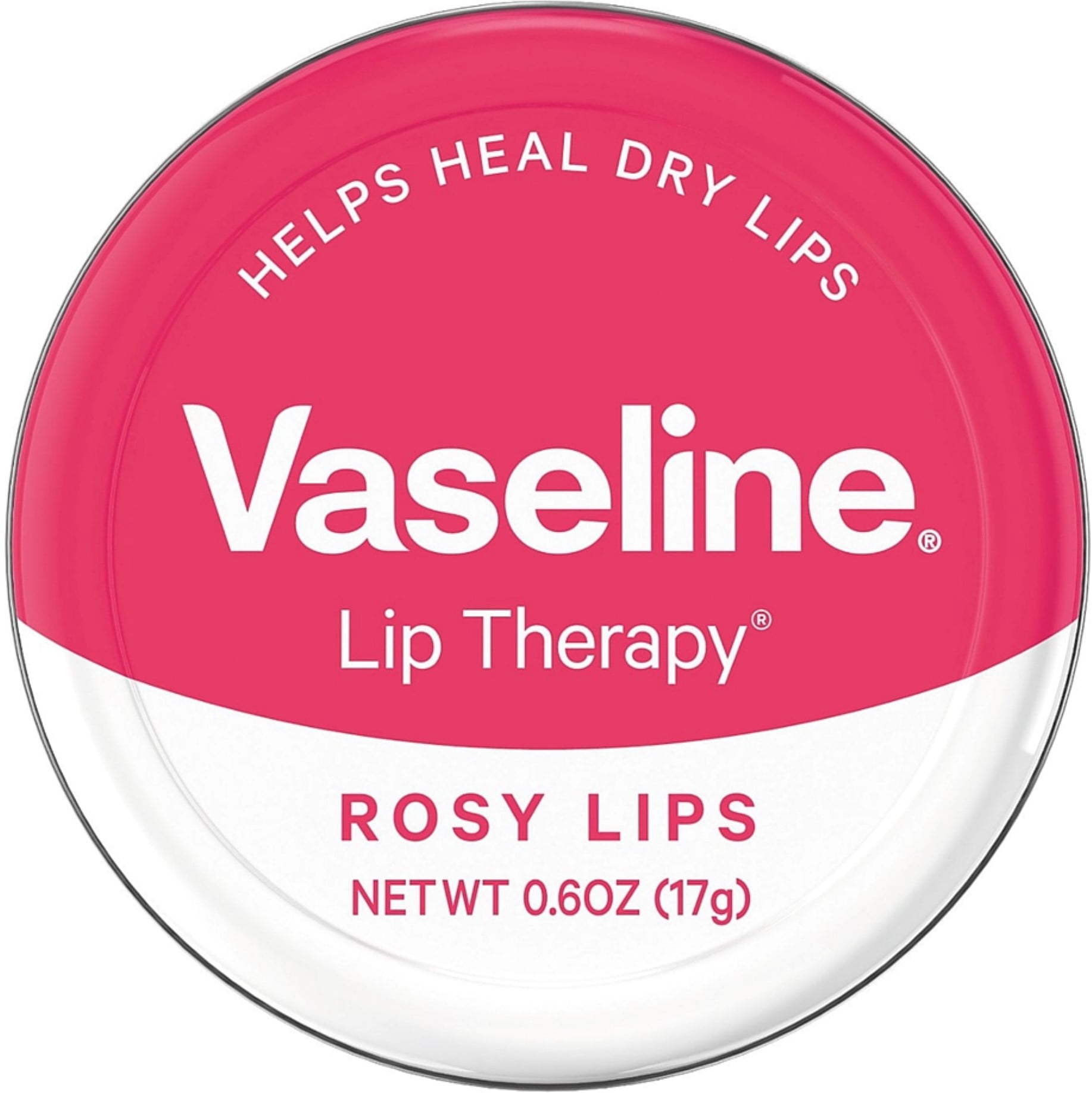Vaseline Lip Therapy Lip Balm, Travel Size, Tinted Rosy Lips, 0.6 oz ...