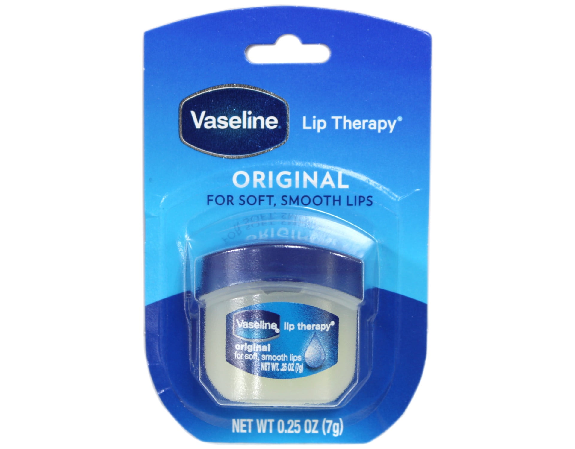 Vaseline Lip Therapy Original, 0.25 Oz. - Walmart.com
