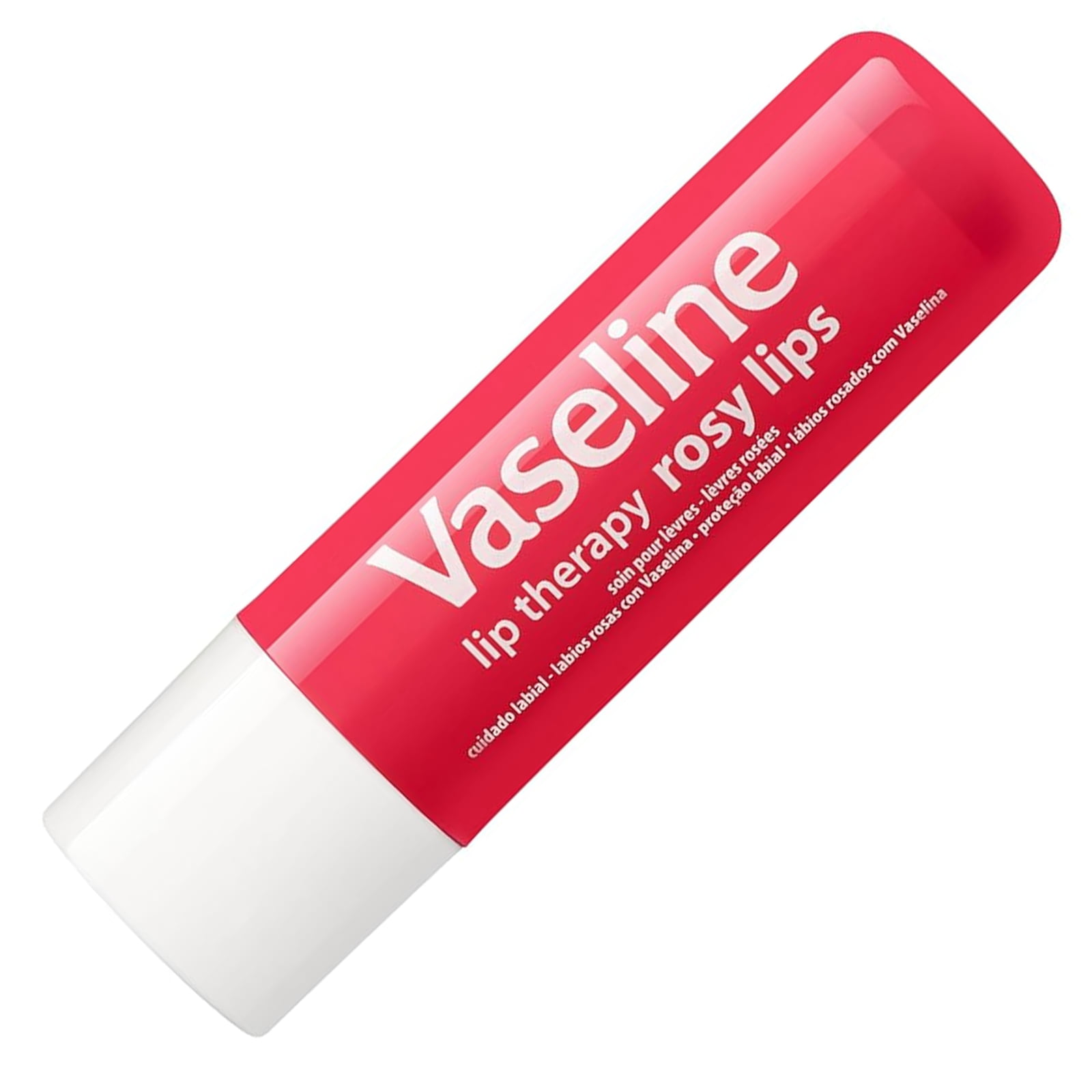 Vaseline Lip Therapy Rosy Lips .16oz Pink Tinted Lip Balm Pure ...