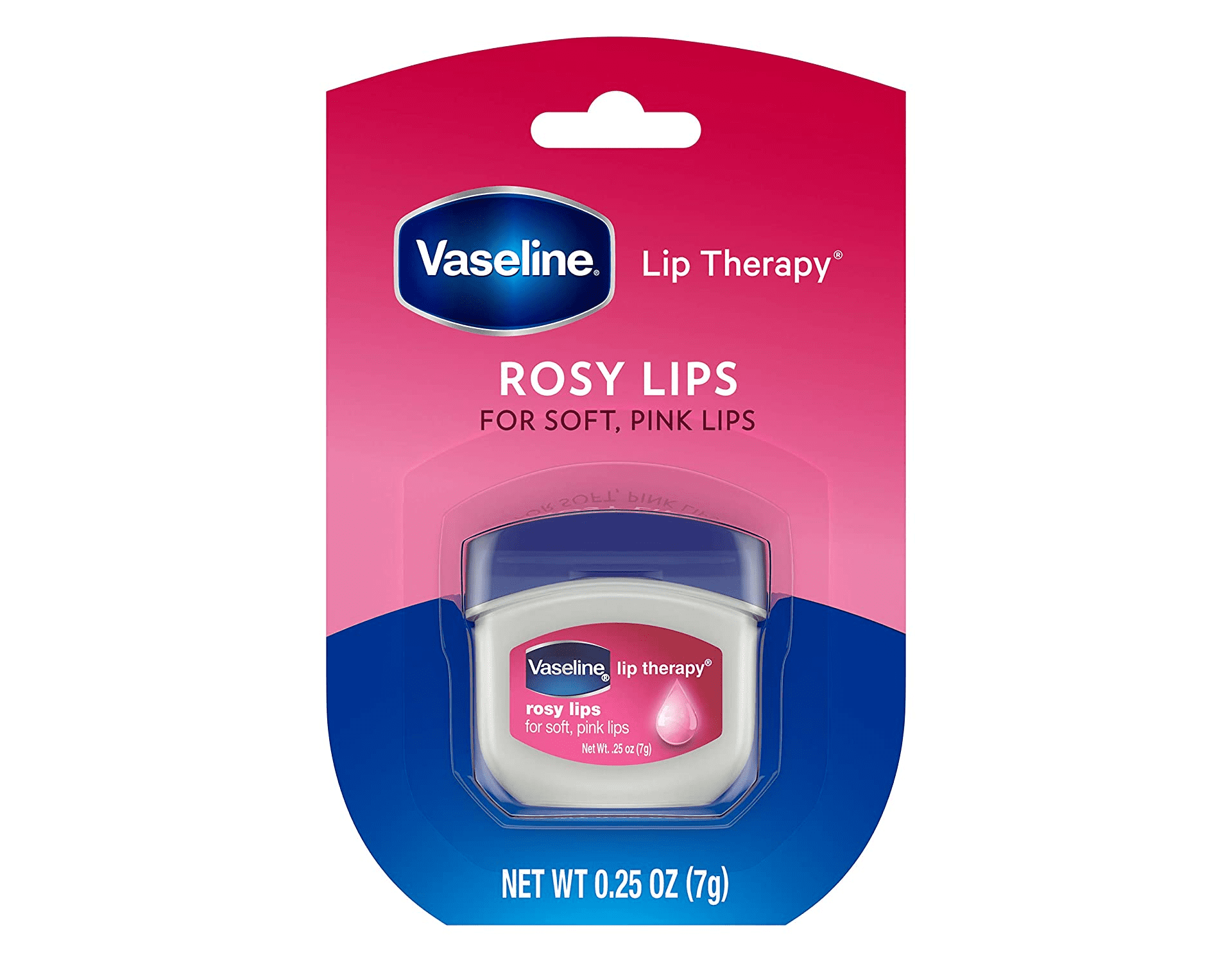 Vaseline Lip Therapy Rosy Lips Flavor Dry Chapped Lips 0.25 Oz ...