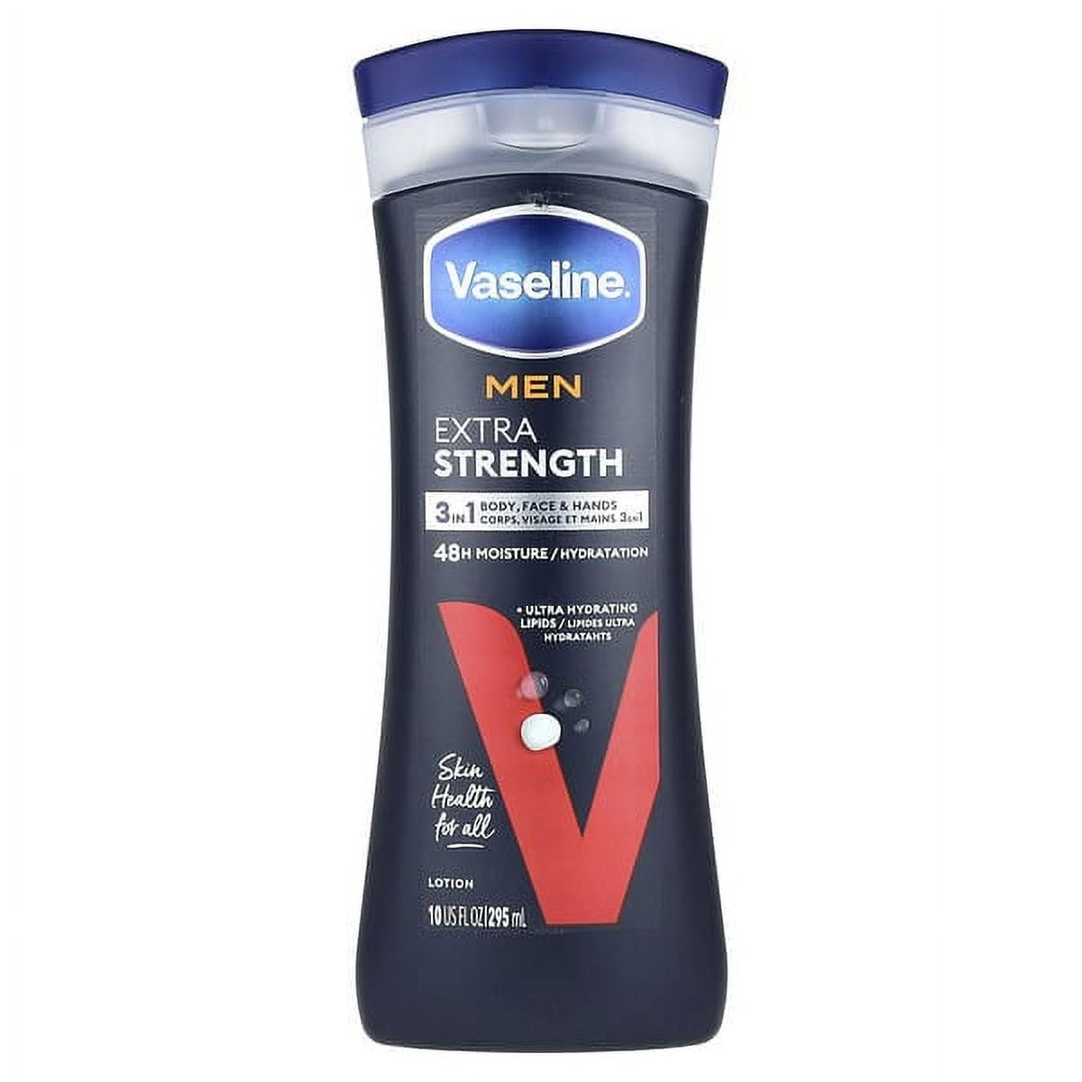 Vaseline, Men, Extra Strength Lotion, 10 fl oz Pack of 4 - Walmart.com