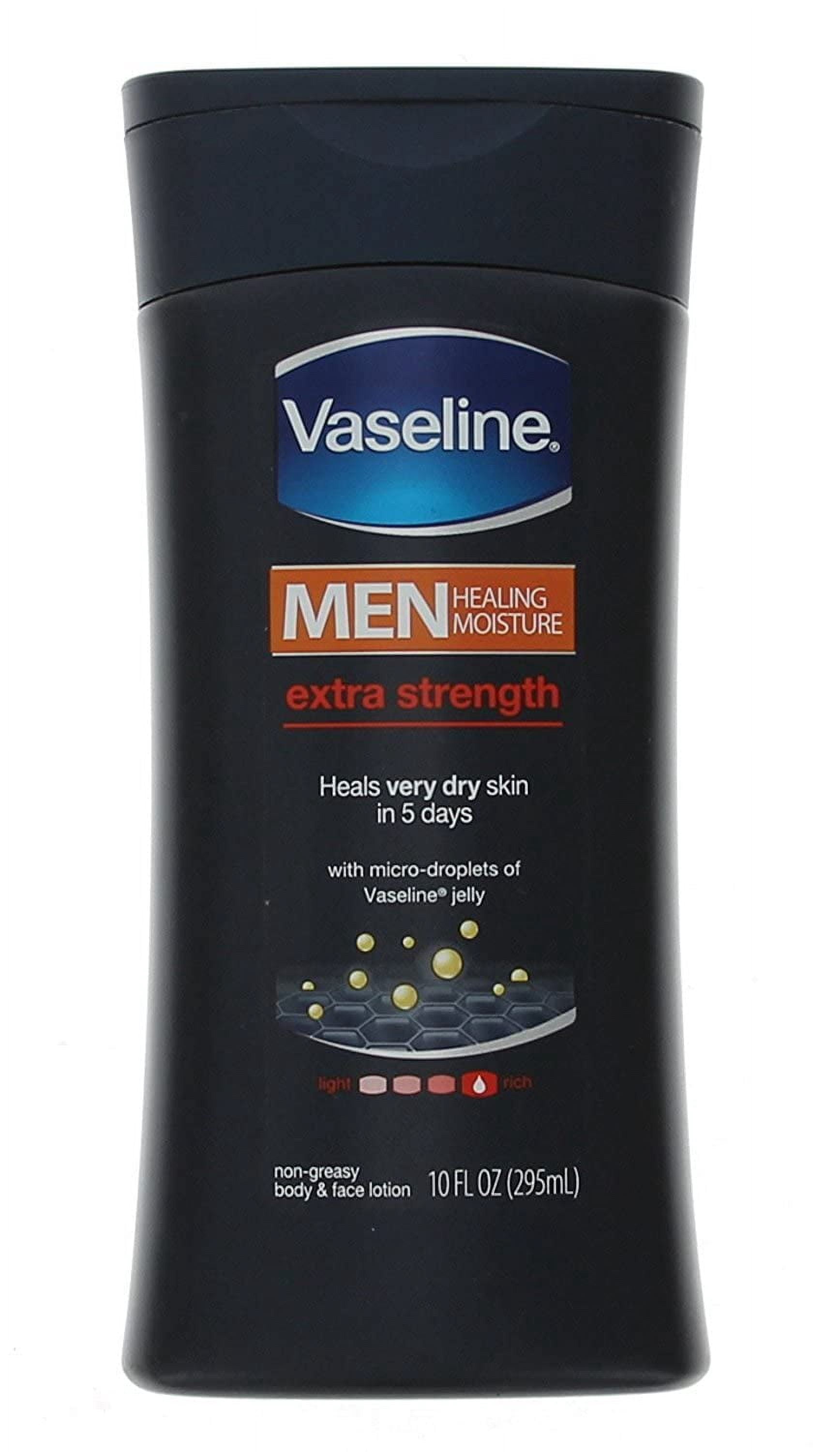 Vaseline Mens Extra Strength Lotion 10 Ounce (295Ml) (2 Pack) - Walmart.com
