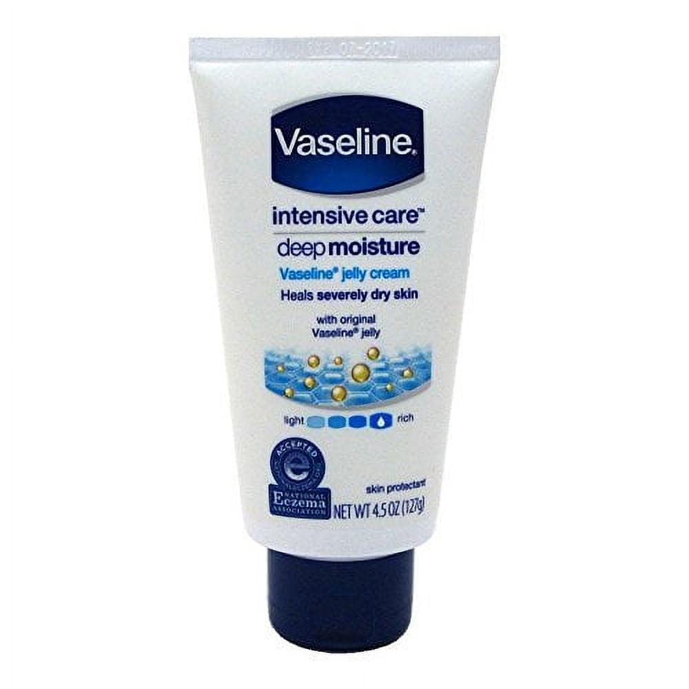 Vaseline Healing & Protecting Petroleum Jelly Cream, Deep Moisture for ...