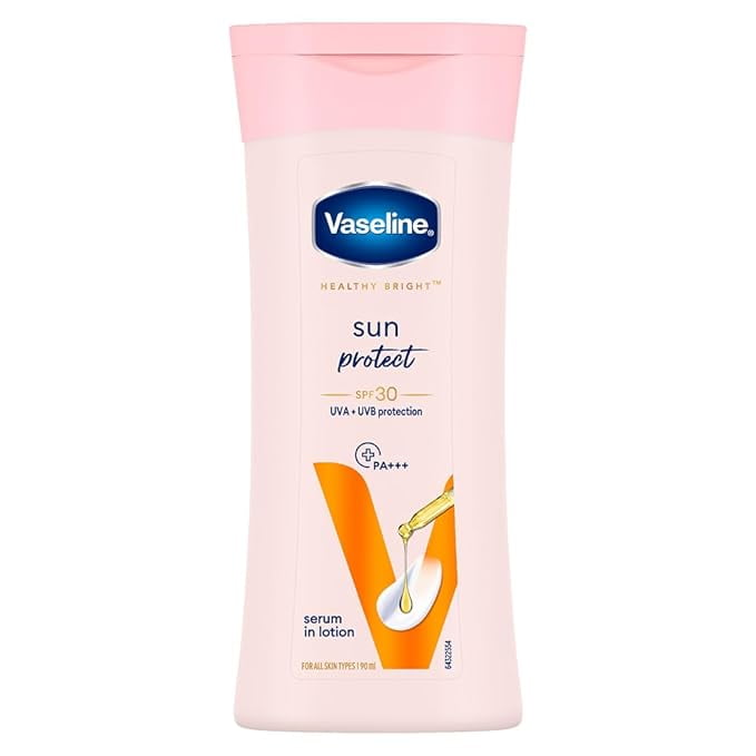 Vaseline Sun + Pollution Protection SPF 30 Body Lotion, Upto 30X Sun ...
