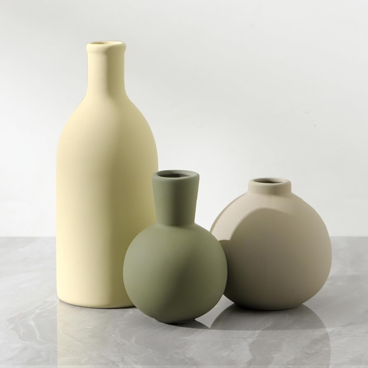 Vases Home Decor Rustic Farmhouse Decorative Vase Pottery Vases for ...