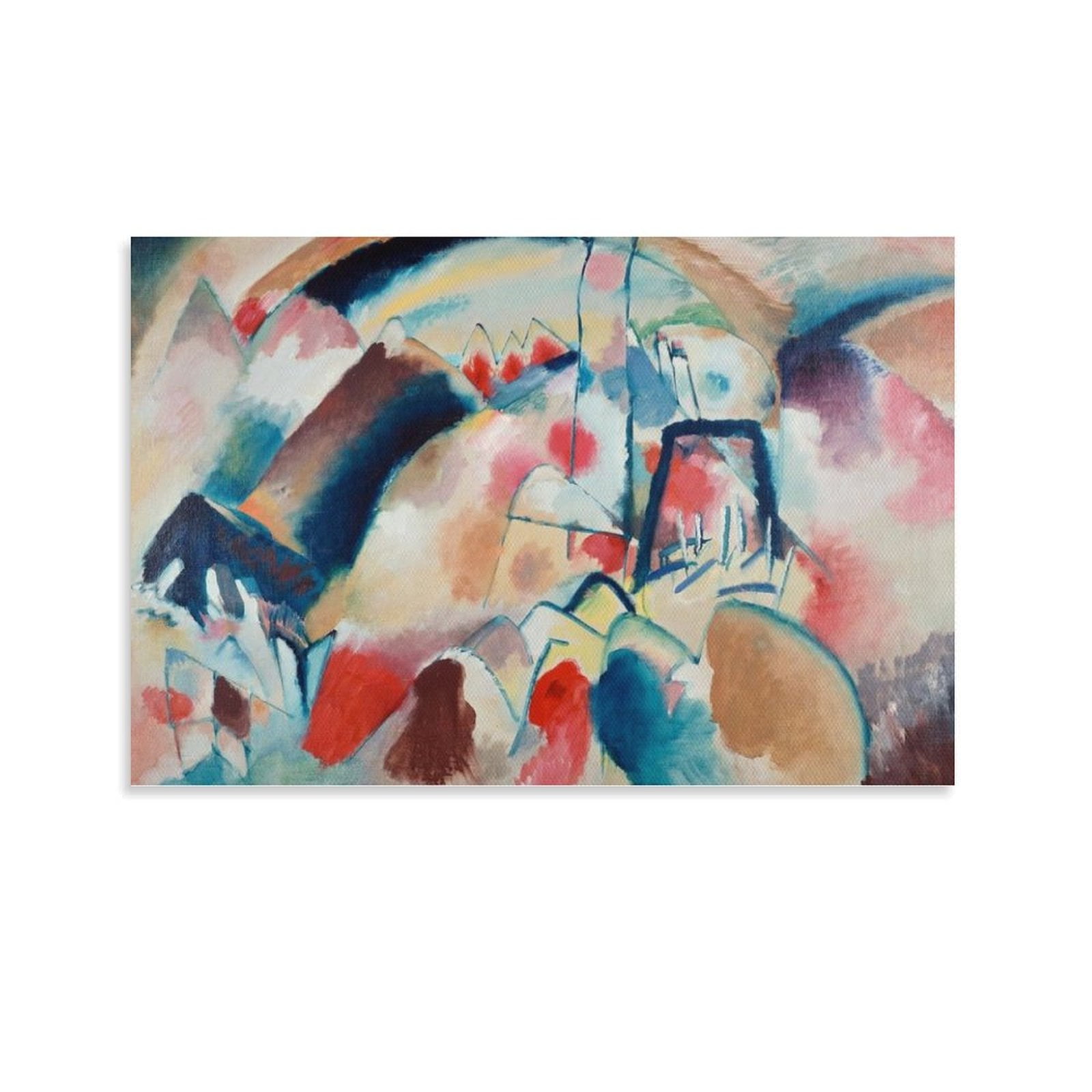 Vasily Kandinsky Abstract Artist Art Poster (34) Painting On Canvas ...