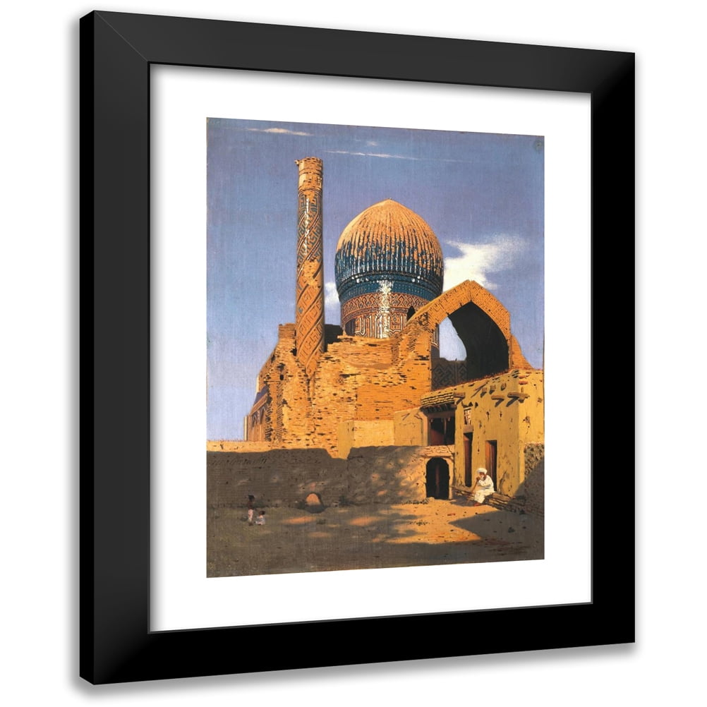 Vasily Vereshchagin 14x18 Black Modern Framed Museum Art Print Titled ...