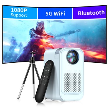 "Zimtown 100"" Indoor Home Movie Manual Projection Screen, Pull Down ...