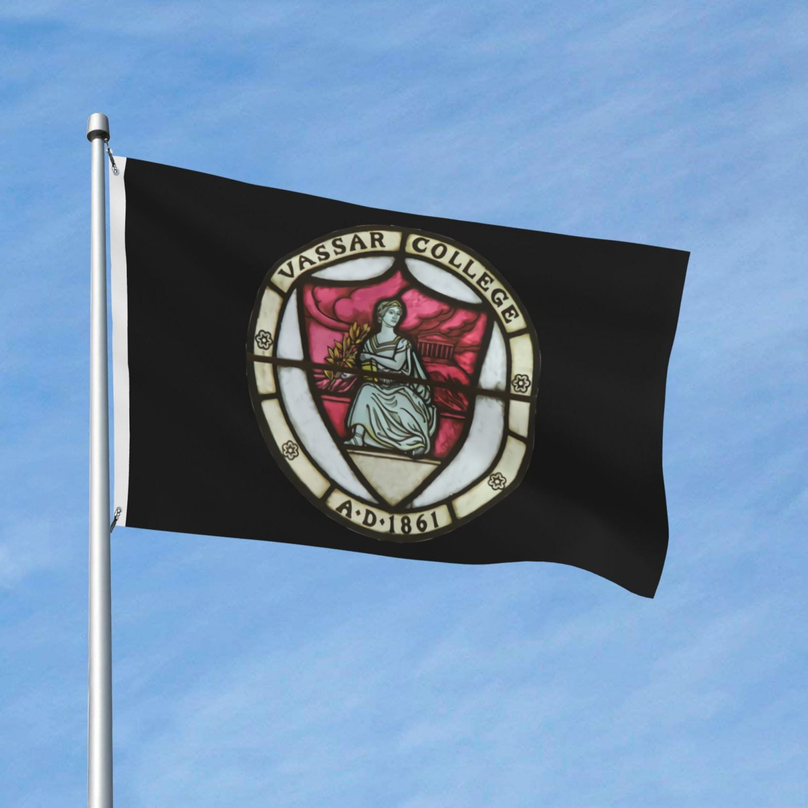 Vassar College Vassar University Logo 3x5ft Double Sided Outdoor ...