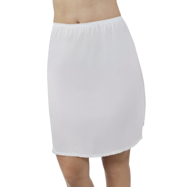 Vassarette Women's 20 Inch Lightweight Tricot Half Slip, Style 11122 ...
