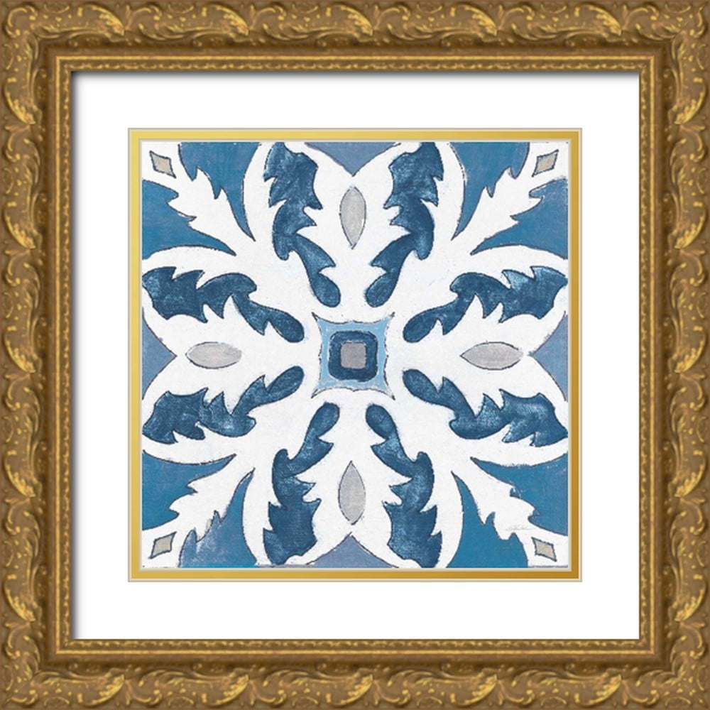 Vassileva, Silvia 26x26 Gold Ornate Wood Framed with Double Matting ...