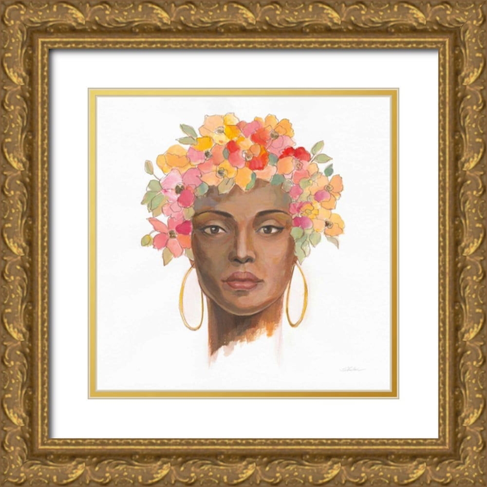 Vassileva, Silvia 26x26 Gold Ornate Wood Framed with Double Matting Museum Art Print Titled ...