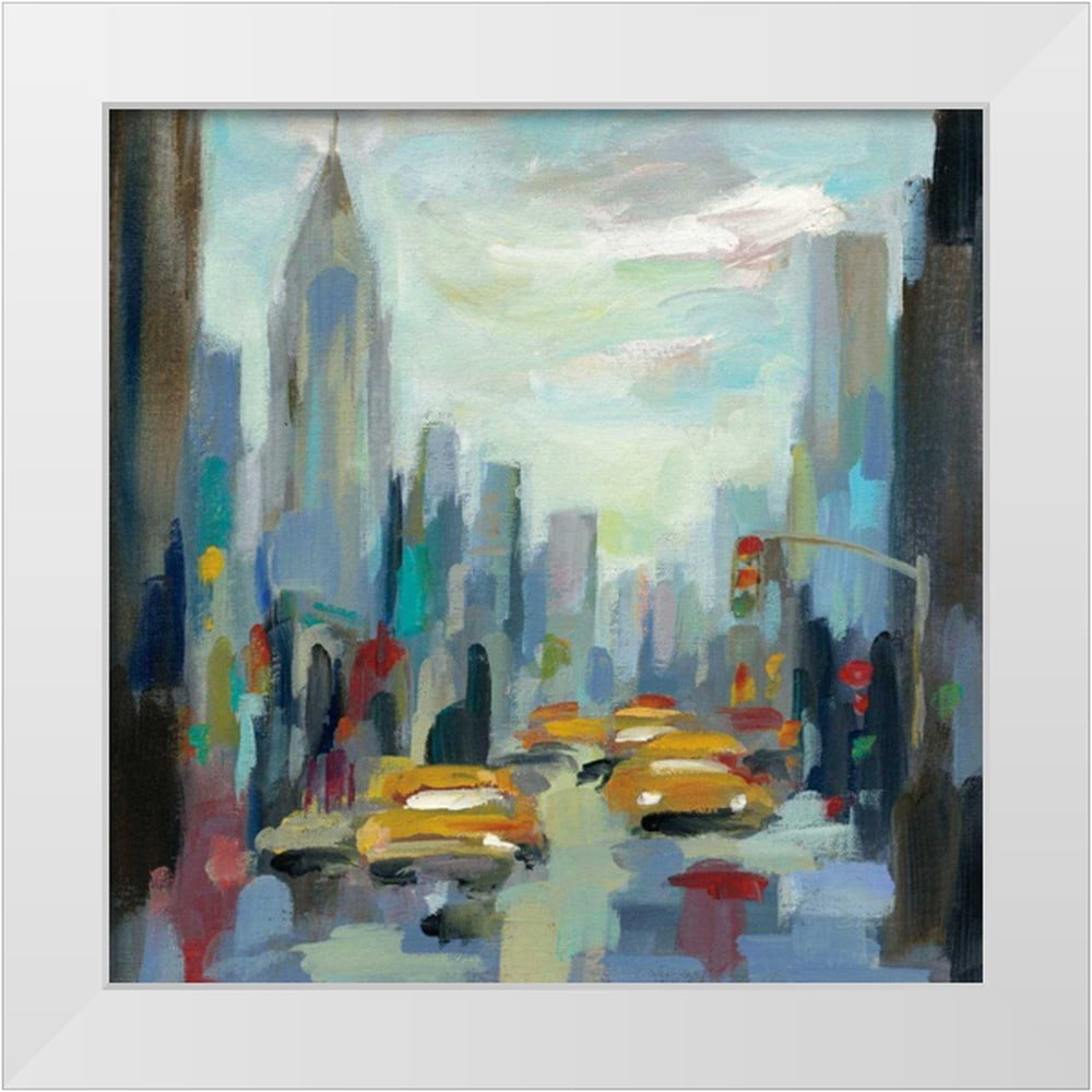 Vassileva, Silvia 26x26 White Modern Wood Framed Museum Art Print ...