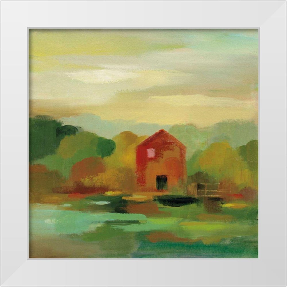 Vassileva, Silvia 26x26 White Modern Wood Framed Museum Art Print ...