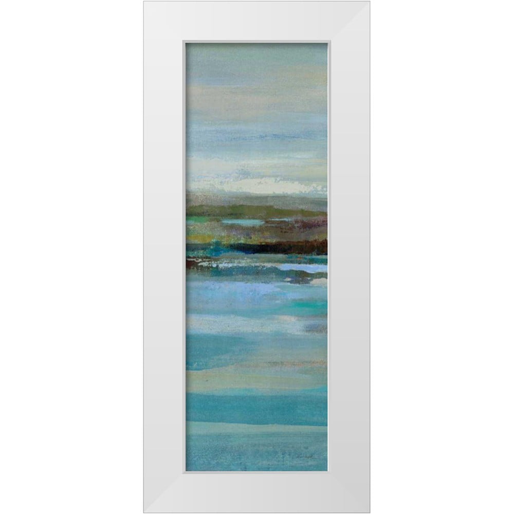 Vassileva, Silvia 9x18 White Modern Wood Framed Museum Art Print Titled ...