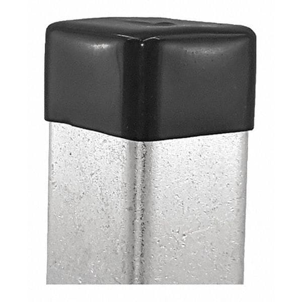 Vast Safety End Cap,1-5/8"X1-5/8",Black,PK10 V800NEOCPBK-10 - Walmart.com