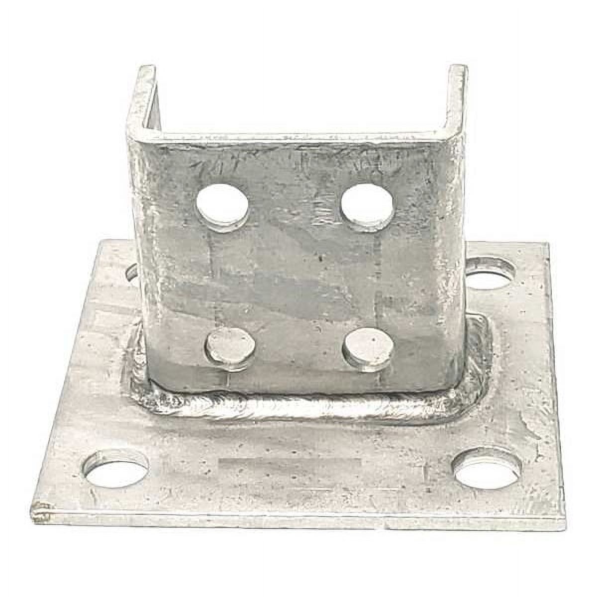 Vast Strut Channel Fitting,Silver,1/4 " V70SQSS - Walmart.com