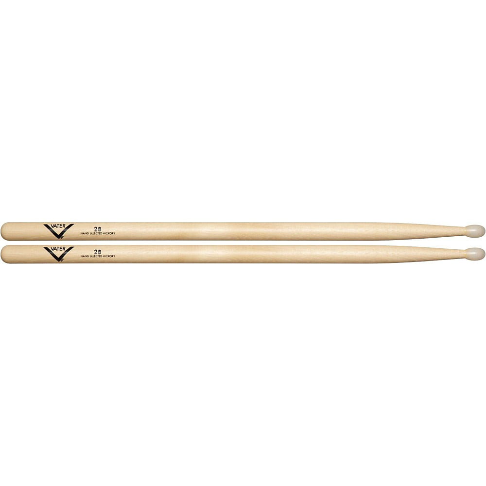 Vater American Hickory 2B Drum Sticks Nylon - Walmart.com
