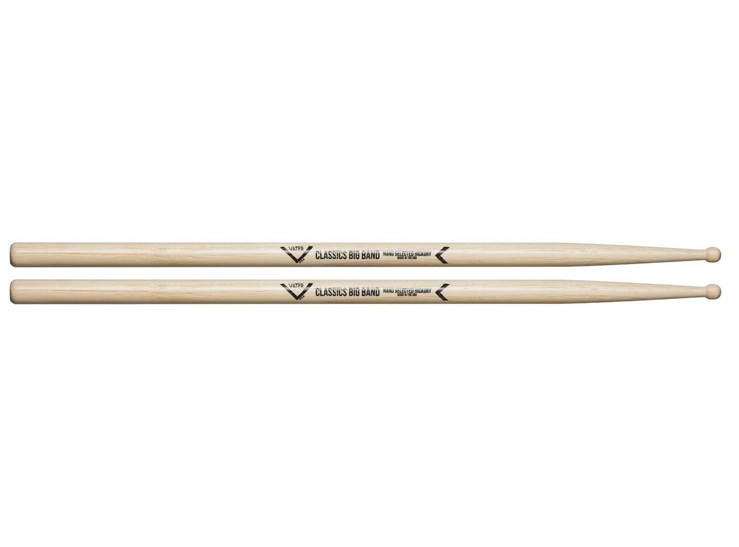 Vater Classics Big Band Wood Tip Drumsticks - Walmart.com