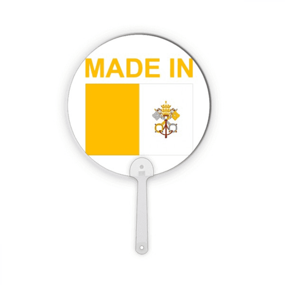 Vatican City Country Love Plastic Round Handheld Fan Decorations Craft ...