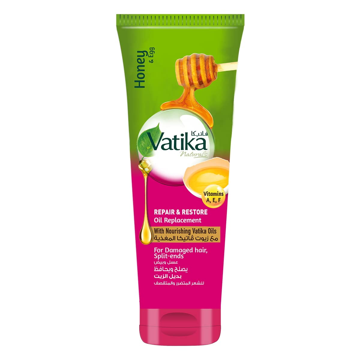 Vatika Naturals Repair Restore Oil Replacement Hair Cream 200ml ...