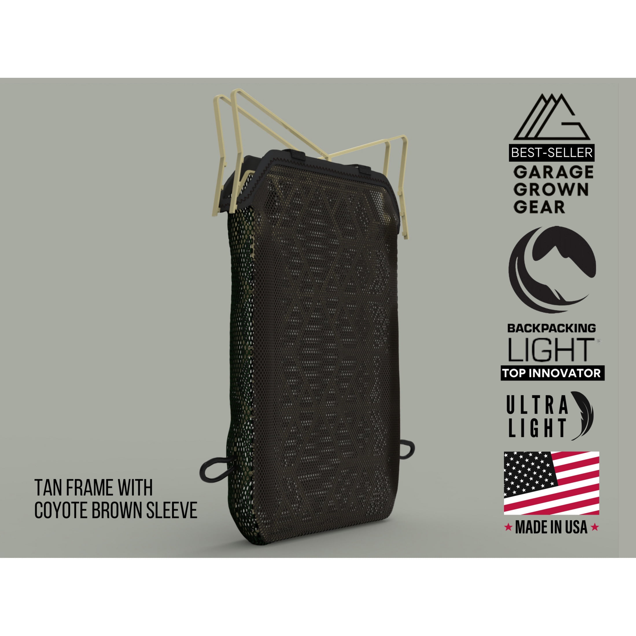 Vaucluse Backpack Ventilation Gear Mesh Sleeve For Ventilation Frame ...