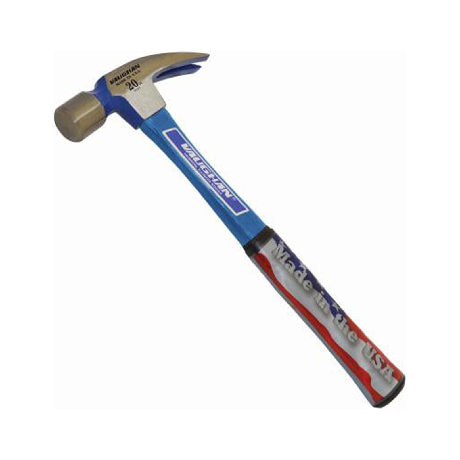 Vaughan 10508-FS999 20 oz. Straight Claw Rip Hammer, 14 In. Fiberglass ...