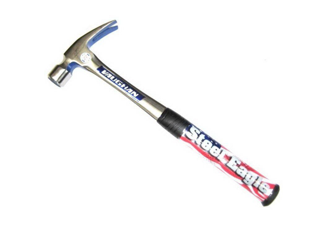 Vaughan Hammer R404ML 22 Oz Milled Face Solid Steel Rip Hammer ...