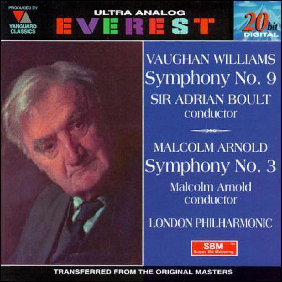 Pre-Owned Vaughan Williams/Arnold: Symphony No. 9/Symphony 3 (CD, Jan ...