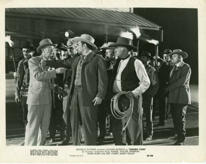 Vaughn Monroe Singing Guns western movie 1950 Original 8x10 Press Photo ...