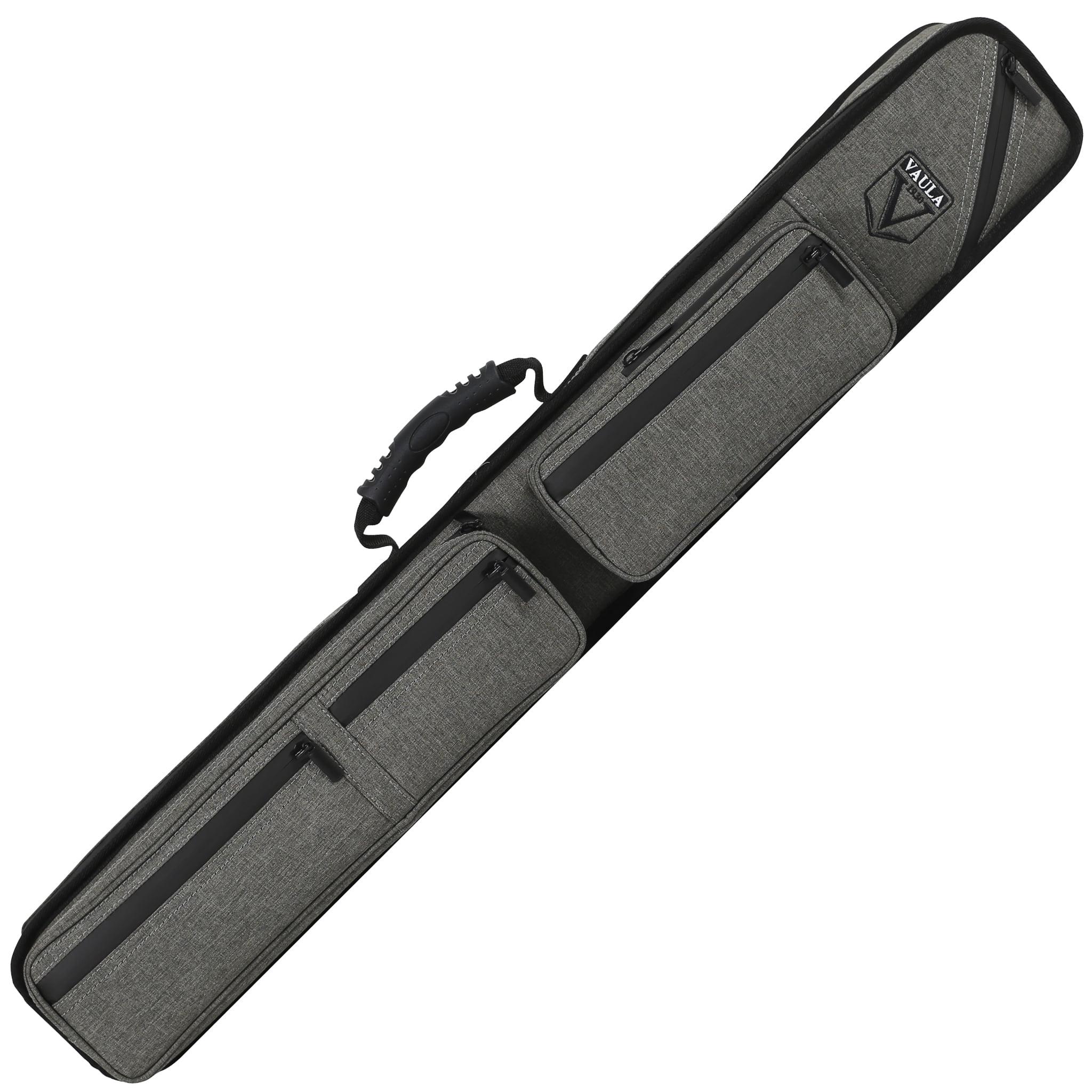 Vaula by Longoni Titan Billiard Pool Cue Soft Case, 2x4 Design, Grey ...