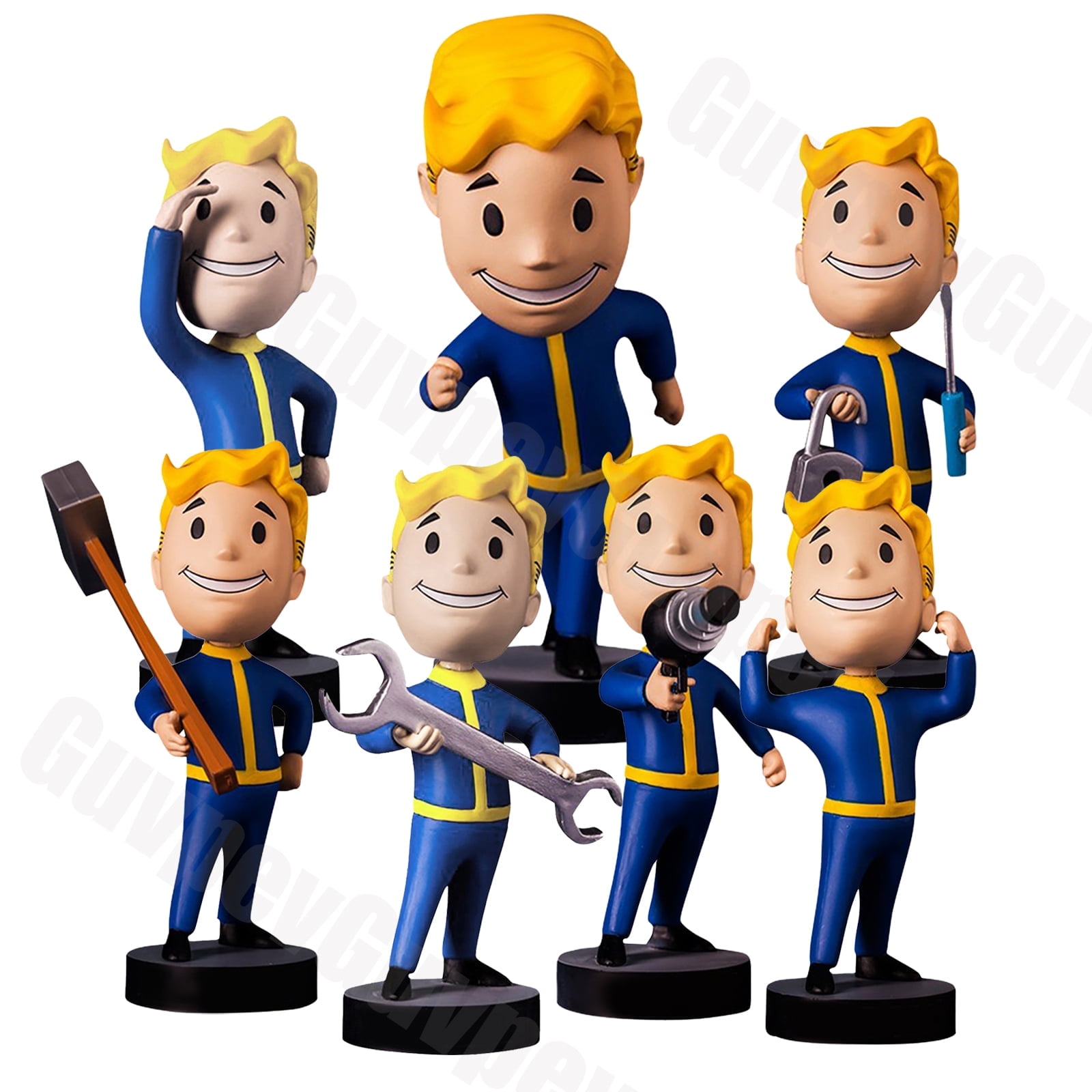 Vault Boy Bobblehead Fallout Collectibles, 5.5" Fallout Bobblehead ...