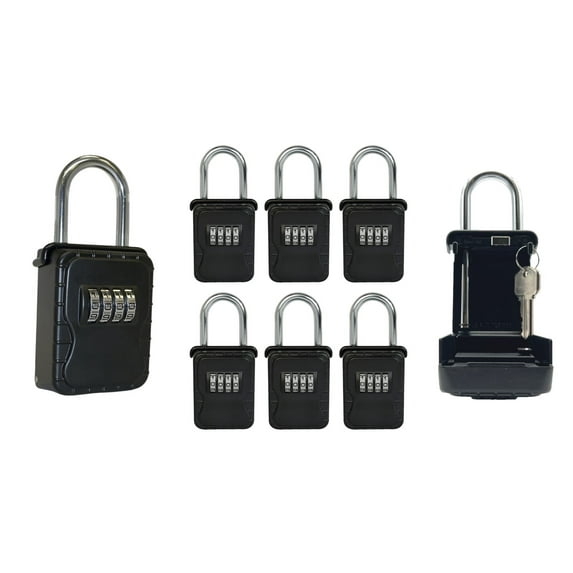Vault Locks 3200 Key Lock Box Waterproof Combination Hanging Lock ...