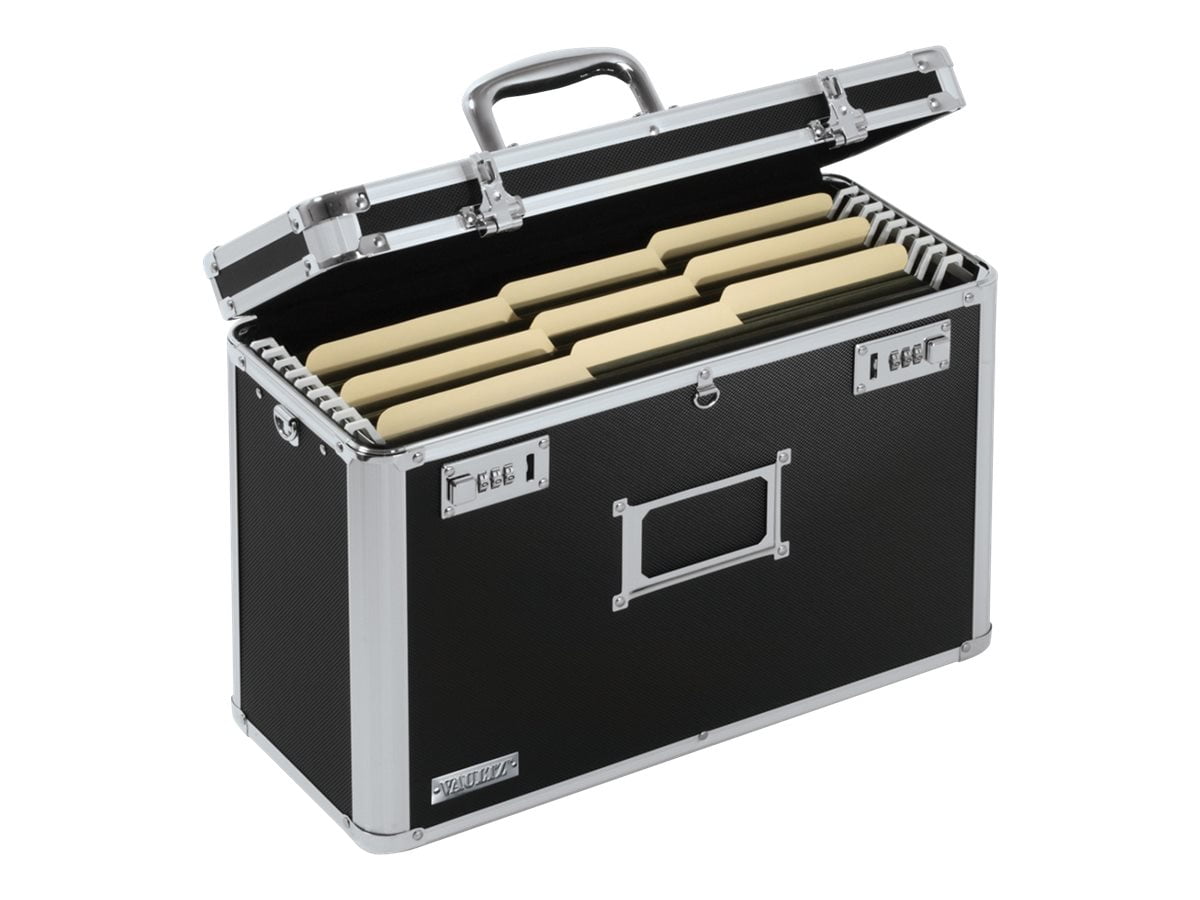 Vaultz, IDEVZ01189, Locking Legal File Tote, 1 / Each, Chrome - Walmart.com