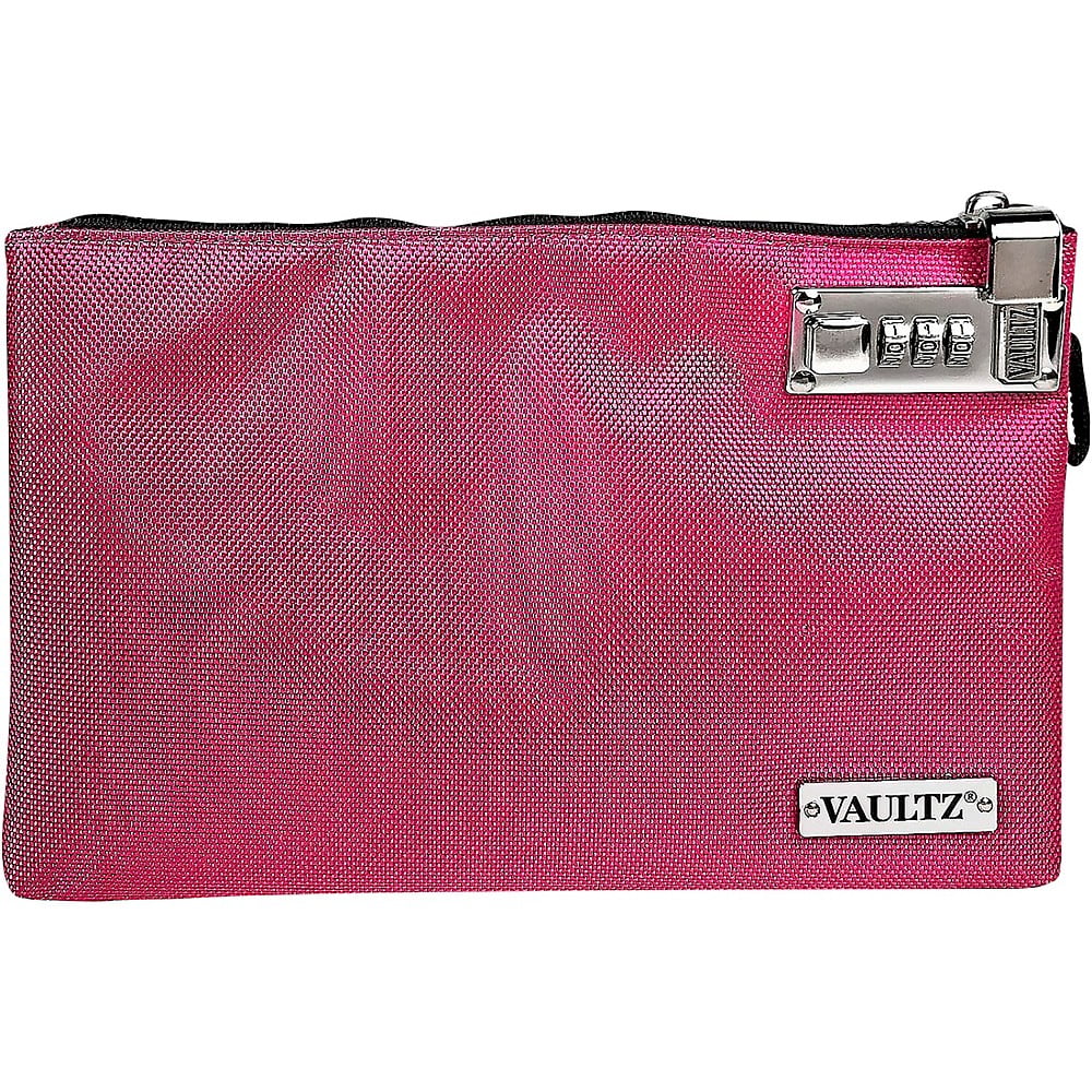 Vaultz Small Storage Container - Durable 7x10 Locking Accessories Pouch ...