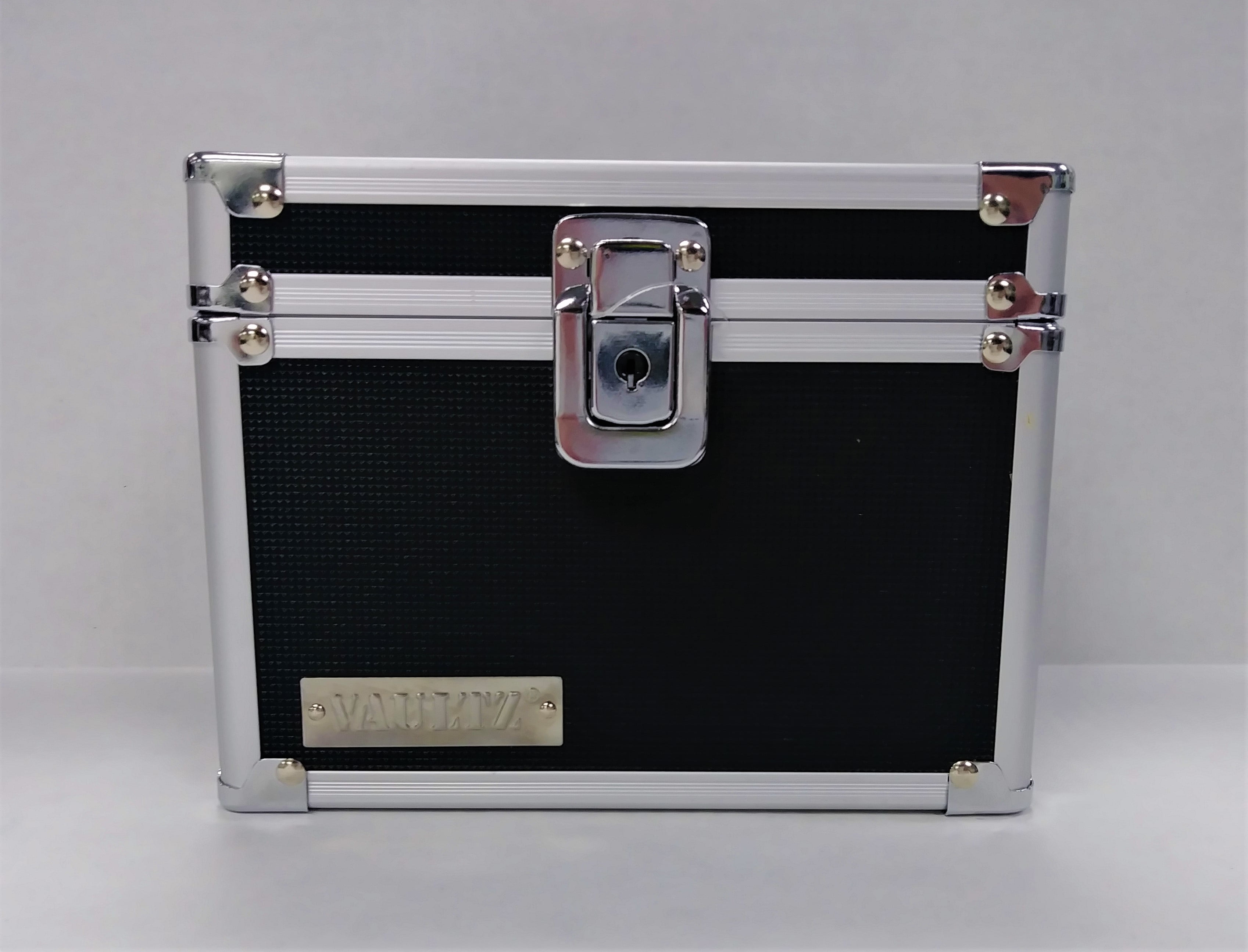 Vaultz Locking Pencil Box Black On Black - Walmart.com