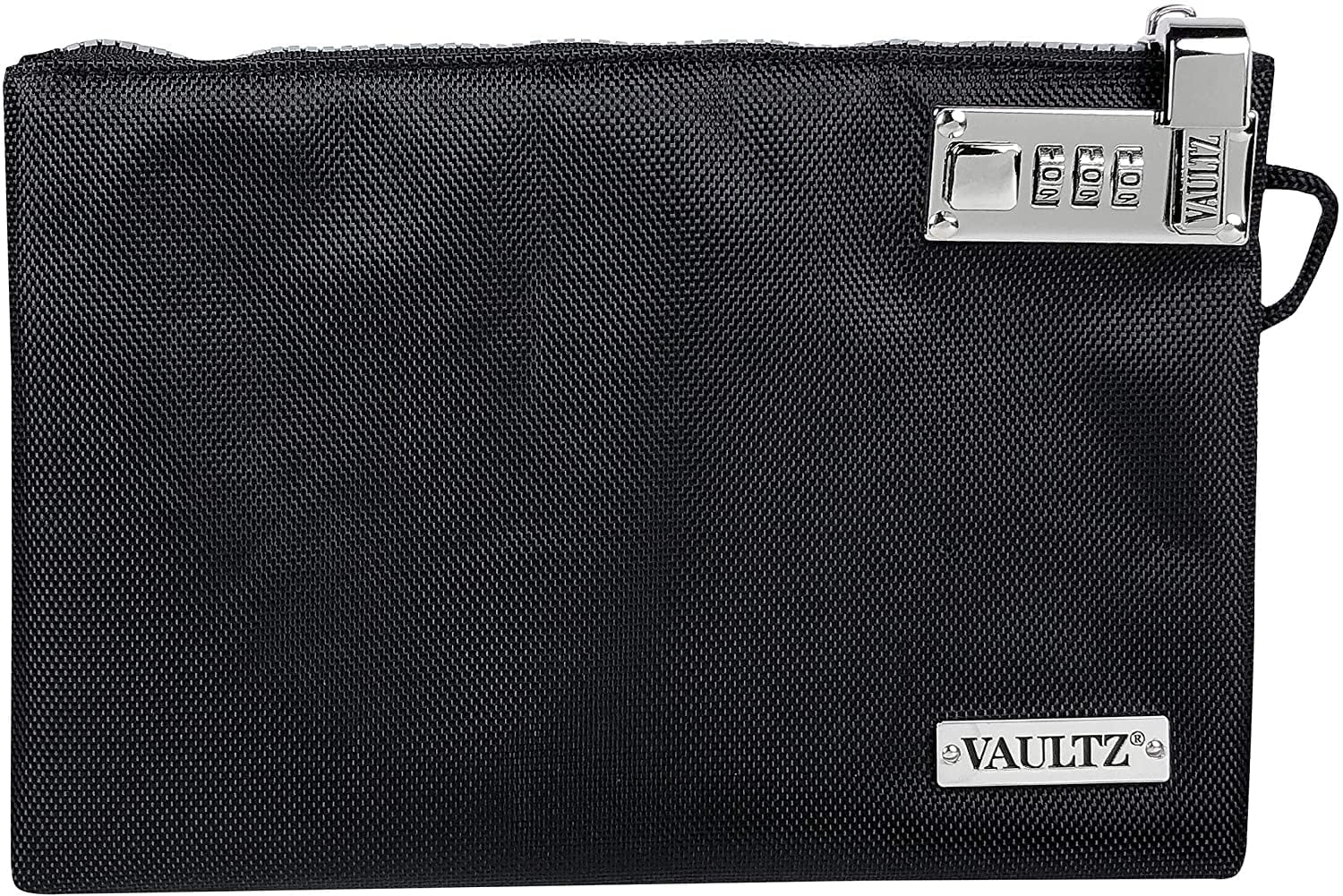 Vaultz Locking Accessories Pouch, 7x10 Inch, Black, Durable Foam ...