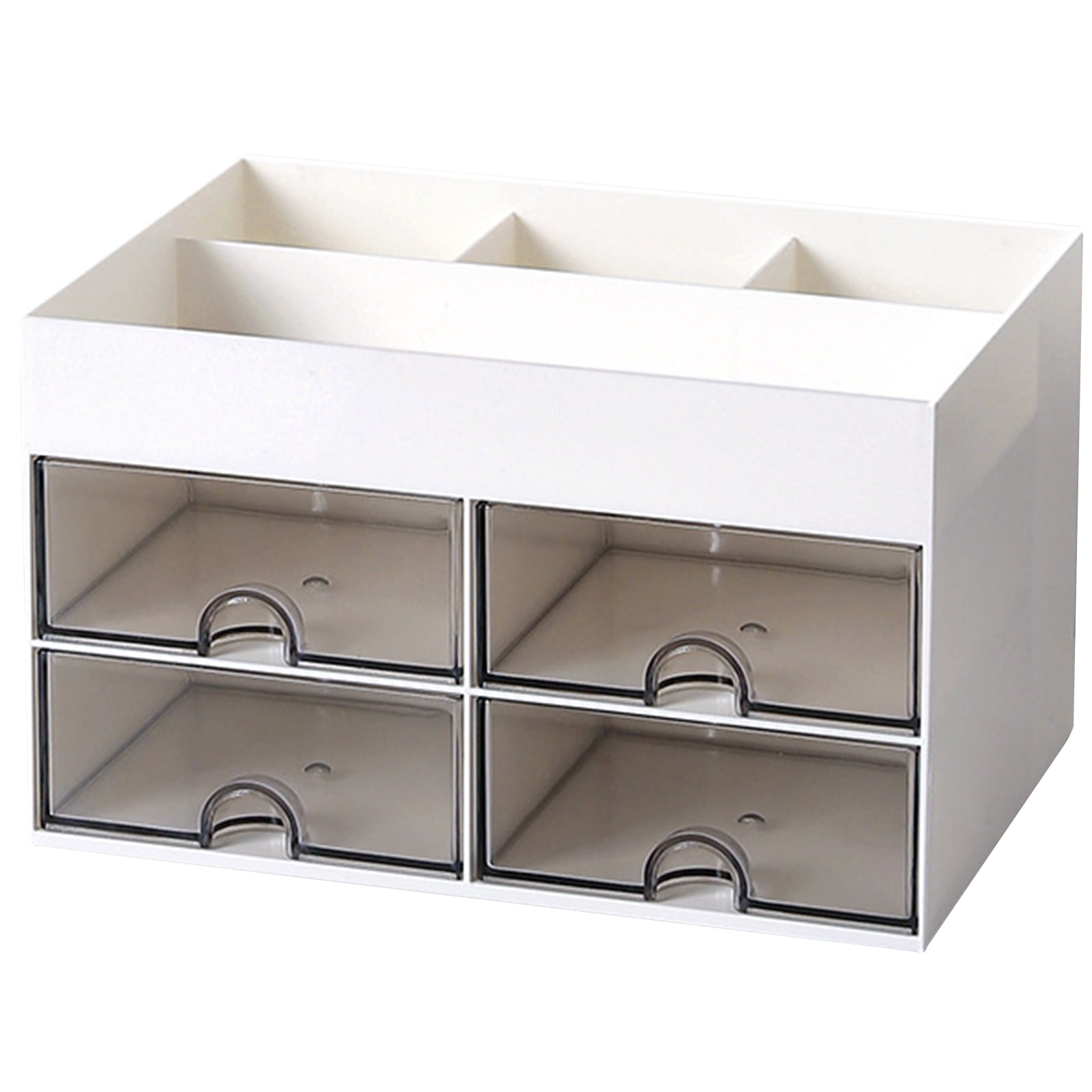 Vaupan 4 Drawers Storage Boxes Desk Organizer, Space Saving Desktop ...