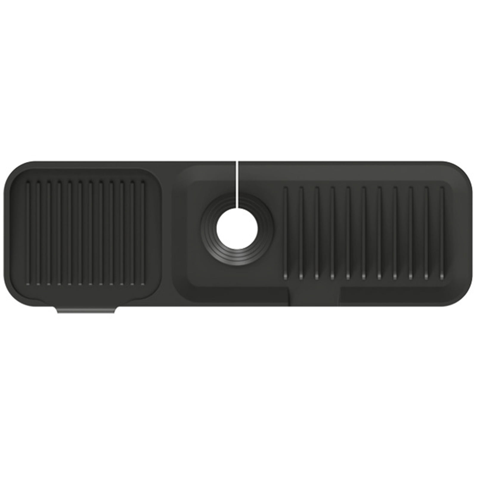 Vaupan Kitchen Drain Mat Silicone Sink Accessories, Waterproof Splash ...