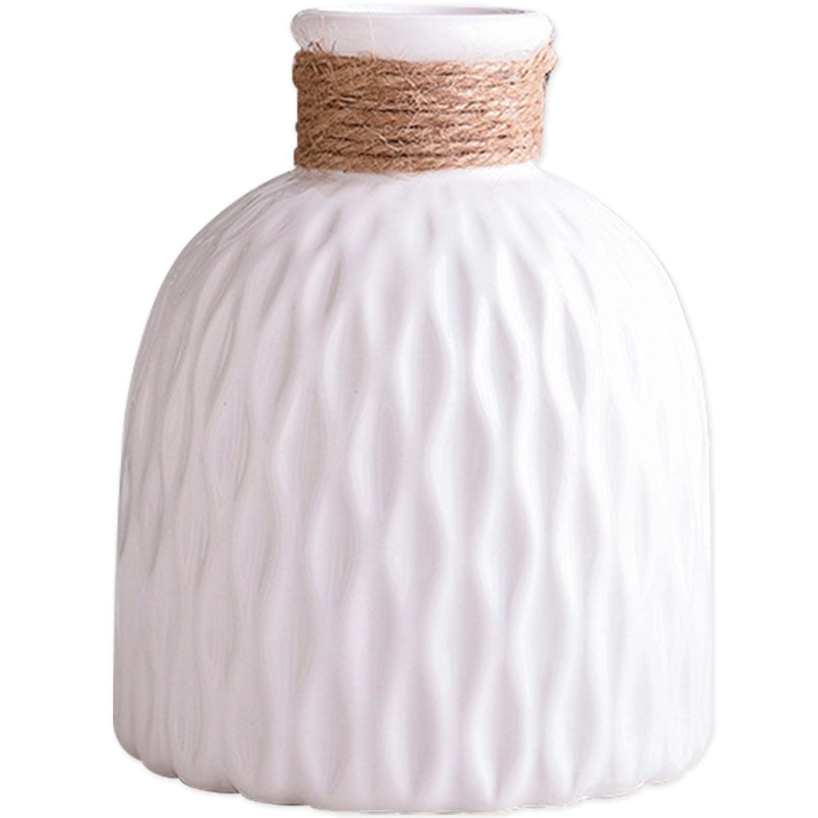 Vaupan Plastic Vase Imitation Ceramic Texture Simplicity Type, Flower ...