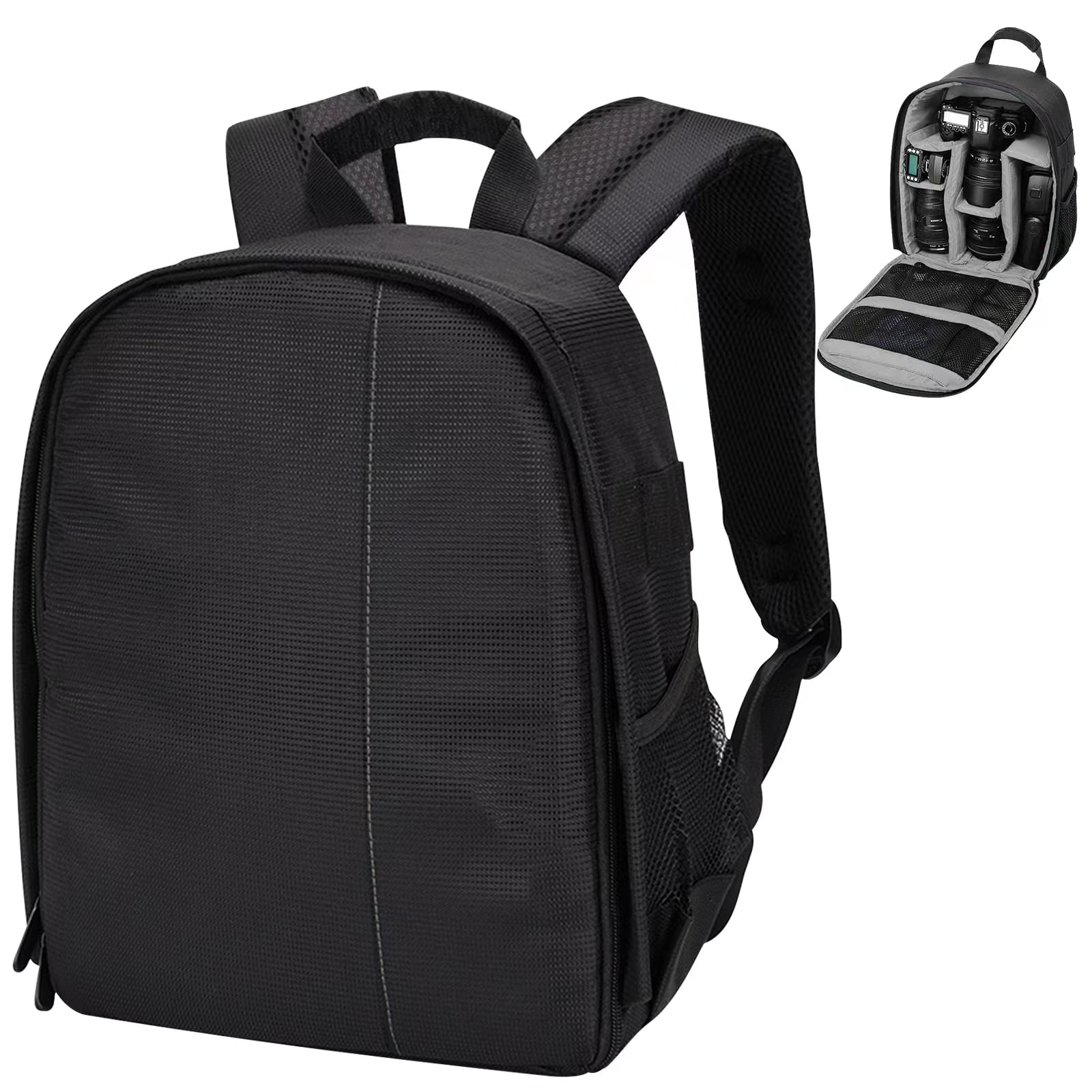 Vaupan Shockproof Thick Ultra-Light Camera Backpack with Padded ...
