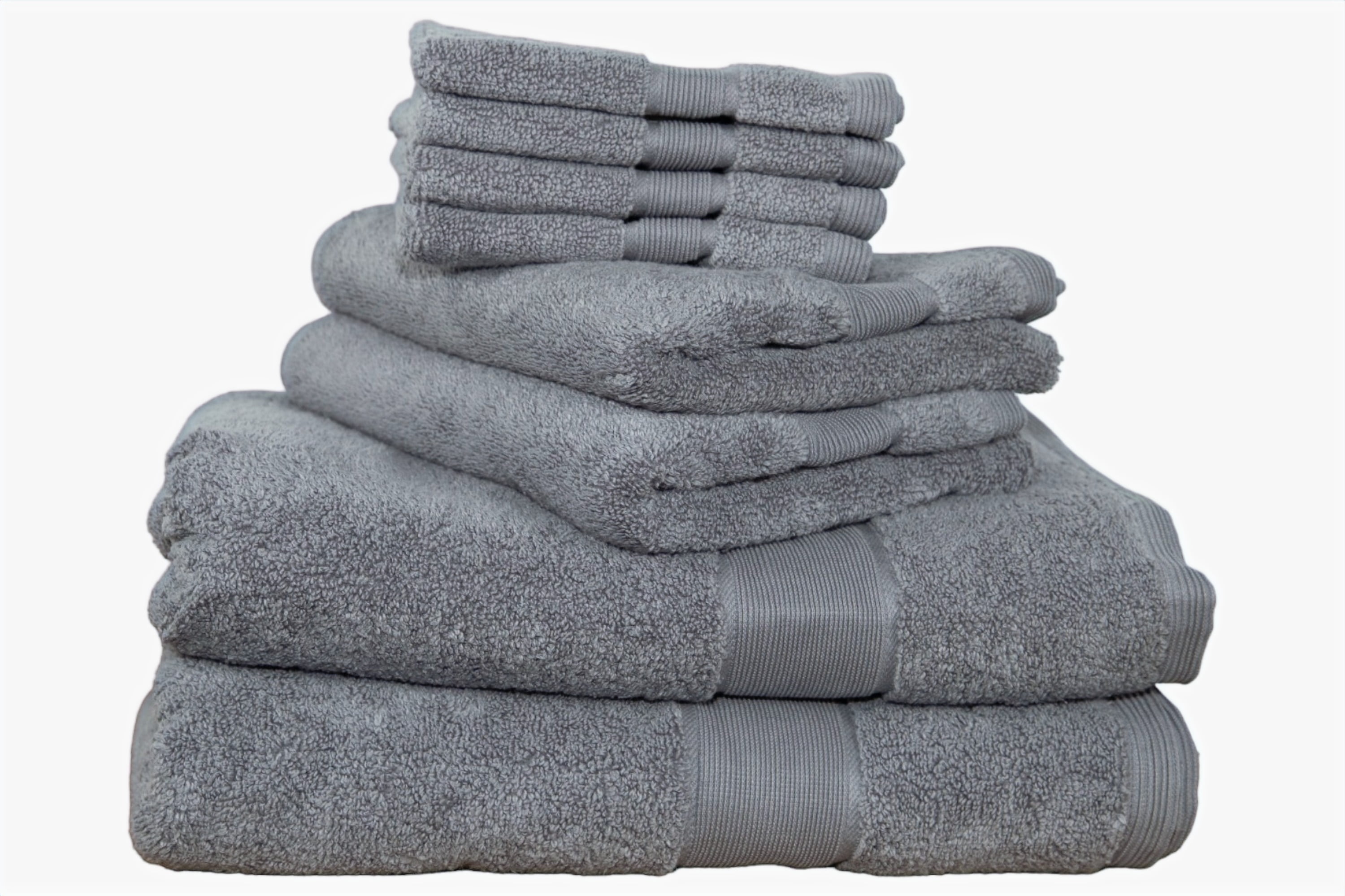 Vaurna Home 6-Piece Towel Set with Enhanced Softness & Durability - 2 ...