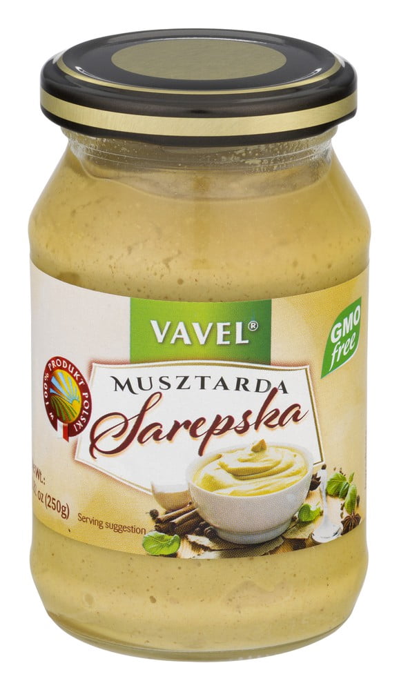 Vavel Mustard Sarepska 250G - Spicy, Aromatic Condiment To Enhance ...