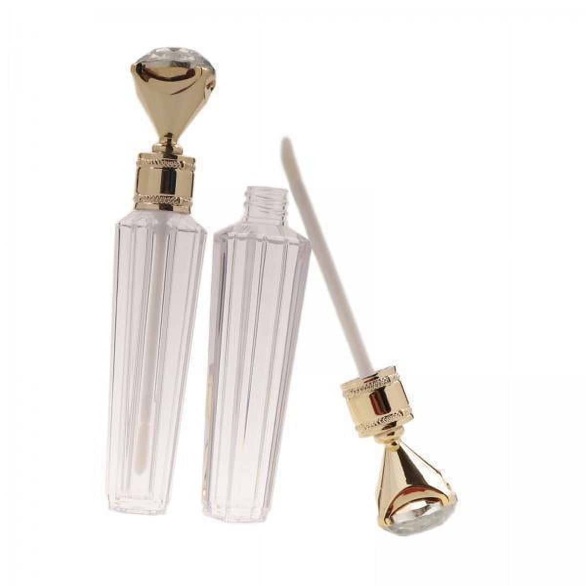 Vaveren 3x2 Pieces Empty DIY Making Lips Gloss Bottles for Girls Women ...