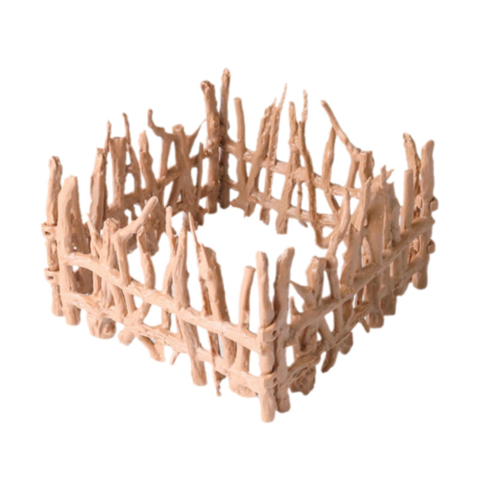 Vaveren 4 Pieces Farm Barn Paddock Fencing Panel Accessories Playset ...