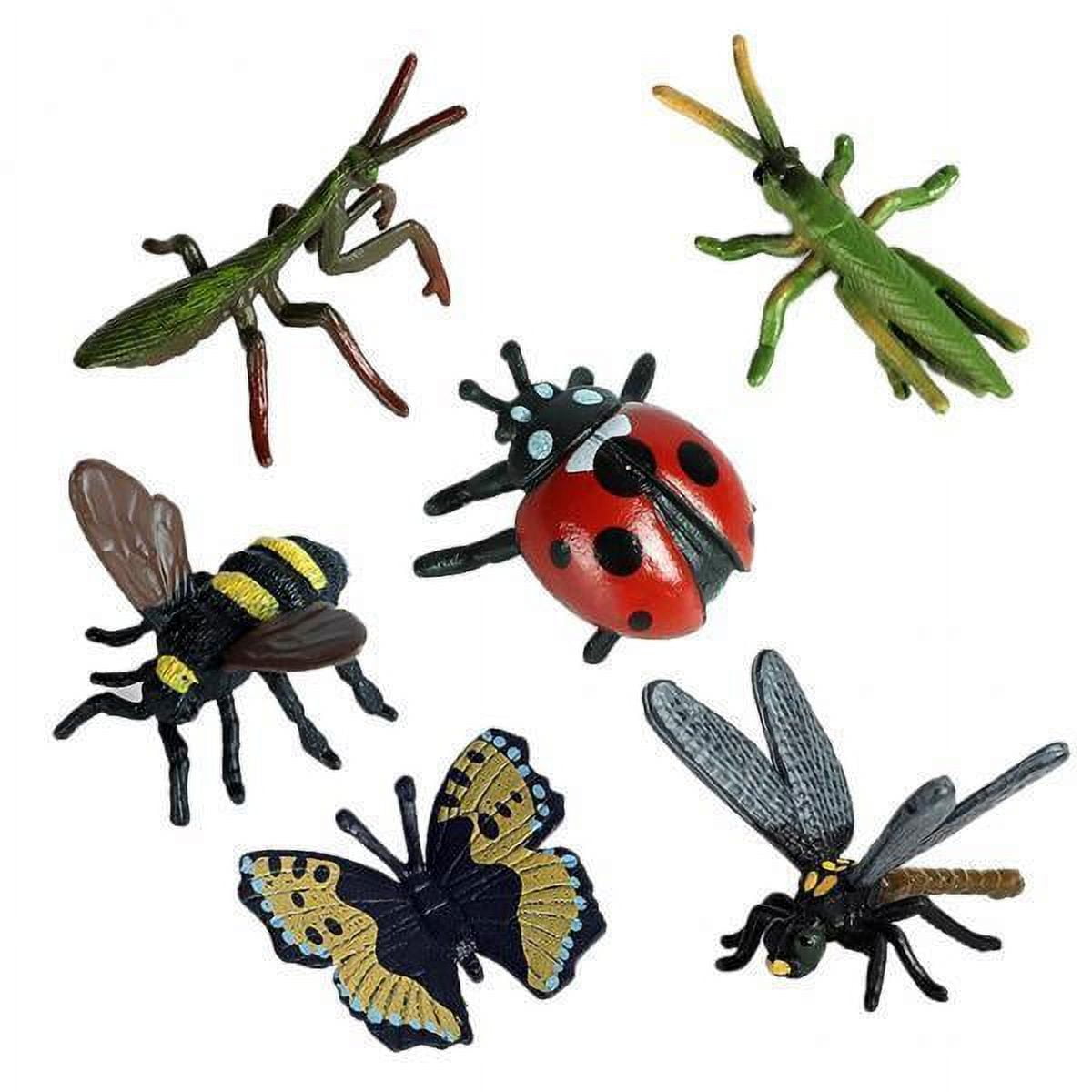 Vaveren 4x6x Figures Realistic Bugs Toy Kids Science Educational Toy ...