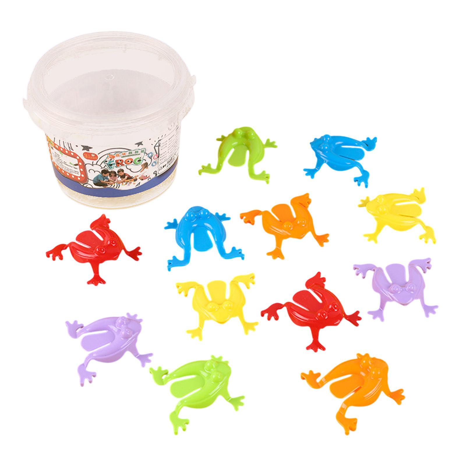 Vaveren Assorted Colors Jumping Passover Frogs Funny Bouncing Frog Toys ...