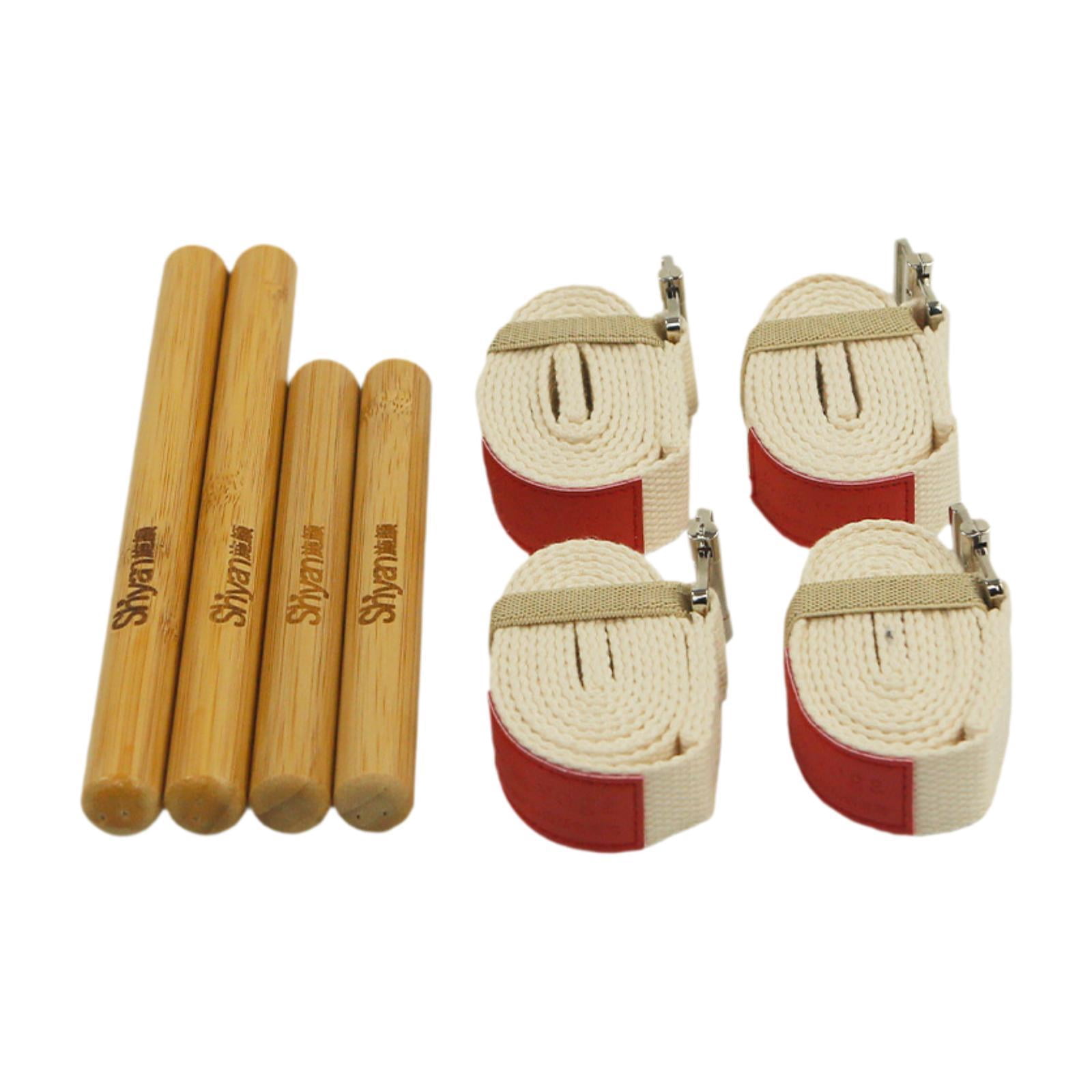 Vaveren Bamboo Massage Sticks Set for Figure Shaping Wood Bamboo Guasha ...