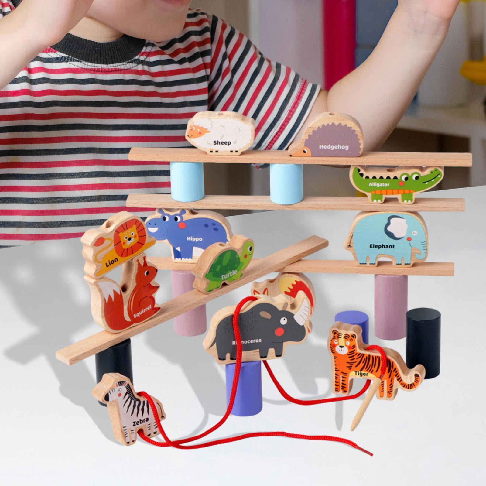 Vaveren Blocks Balance Game Sorting and Stacking Games for Girls Boys ...