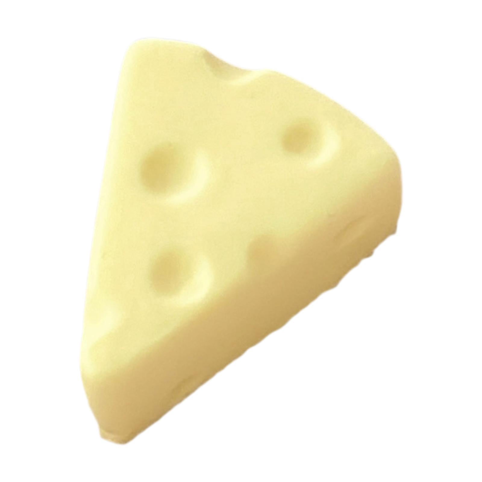 Vaveren Cheese Toy Squeezing Toy Simulation DIY Kitchen Miniature for ...